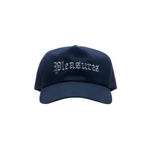 PLEASURES Chrome Snapback - Blue