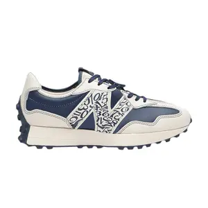 NEW BALANCE X Frank Muller 327 Vanguard Yachting Sneakers - Blue