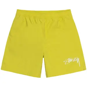StÜssy X Nike Nylon Short 'high Voltage - Yellow