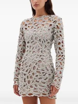 Rachel Gilbert Everett Cut-out Mini Dress