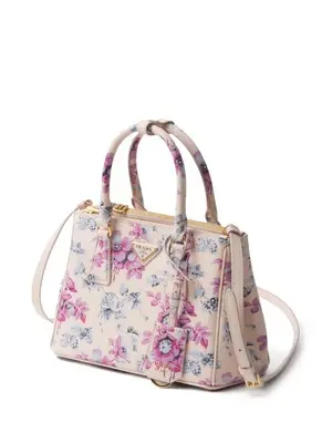Prada Galleria Printed Saffiano Leather Bag