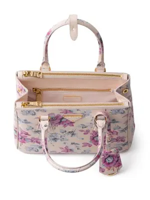 Prada Galleria Printed Saffiano Leather Bag