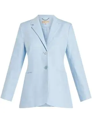 Michael Kors Tailored Single-breasted Blazer - Blue