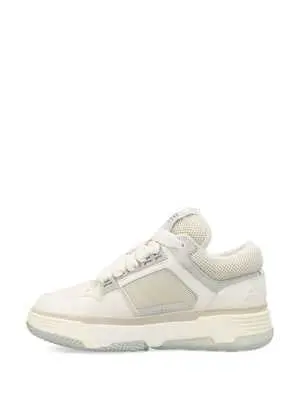 Amiri Ma-1 Lace-up Leather And Mesh Sneakers - Neutrals