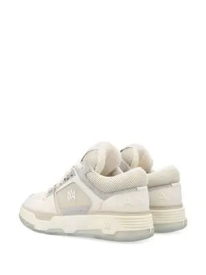 Amiri Ma-1 Lace-up Leather And Mesh Sneakers - Neutrals