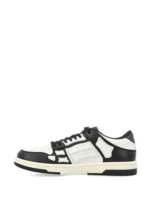 Amiri Skel Colour-block Leather Sneakers - Black