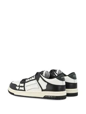 Amiri Skel Colour-block Leather Sneakers - Black