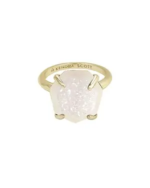 Kendra Scott Ryan 14k Plated Drusy Cocktail Ring - Multi