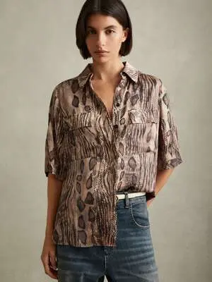 Reiss Short Sleeve Shirts For Women
