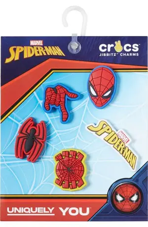 CROCS Spider-man Five-pack Jibbitz Shoe Charms