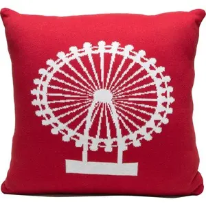 RIAN TRICOT London Eye Accent Pillow - Multi