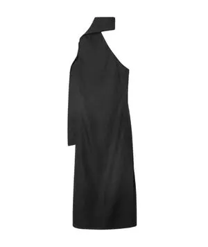 Cos Scarf-detail Linen Maxi Dress