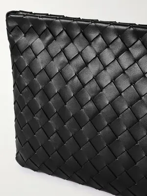 Bottega Veneta Intrecciato Leather Pouch