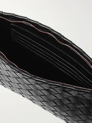 Bottega Veneta Intrecciato Leather Pouch