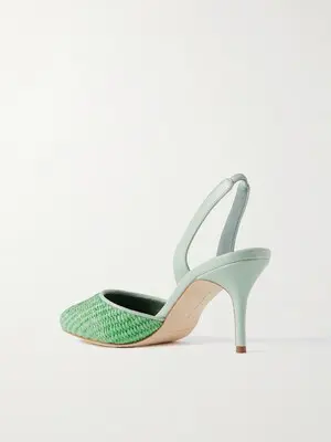 Manolo Blahnik Casam 70 Slingback Pumps