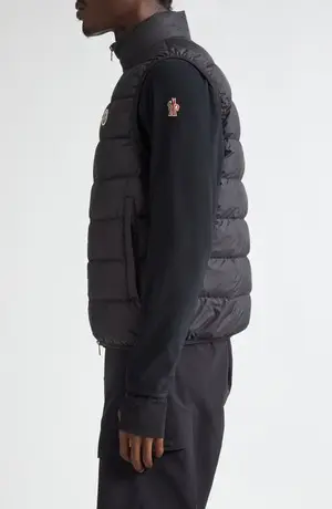 Moncler Contrin Down Puffer Vest - Black