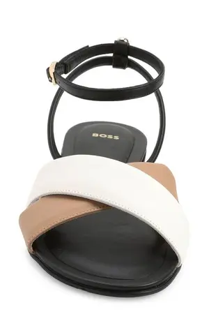 BOSS Millie Ankle Strap Sandal - Blk