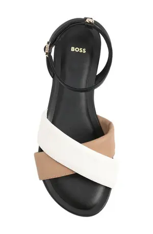 BOSS Millie Ankle Strap Sandal - Blk