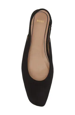 BOSS Rose Slingback Flat - Black