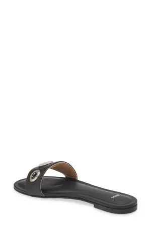 BOSS Millie Leather Slide Sandal