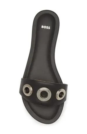 BOSS Millie Leather Slide Sandal