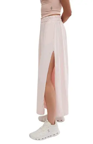 Free People Hot Shot Slit Wide Leg Pants