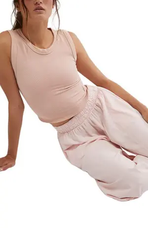 Free People Hot Shot Slit Wide Leg Pants