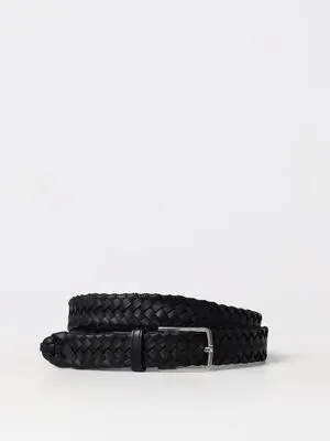 Bottega Veneta Woven Belt - Black