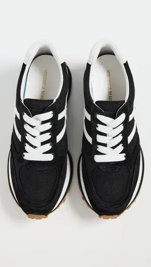 Veronica Beard Valentina Sneakers - Black/white