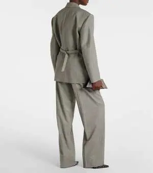 Magda Butrym Boxy Wool Blazer