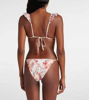 Etro Paisley Ruffled Bikini