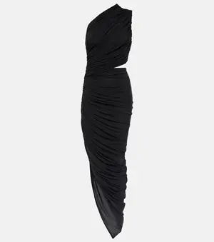 Women's Black Ruched Dresses