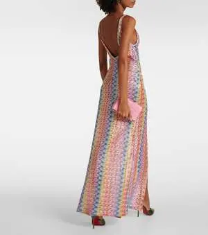 Missoni Zig Zag Pointelle Maxi Dress