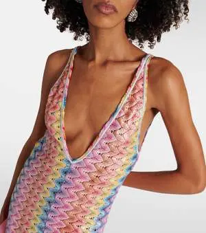 Missoni Zig Zag Pointelle Maxi Dress
