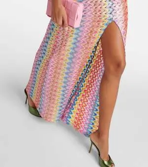 Missoni Zig Zag Pointelle Maxi Dress