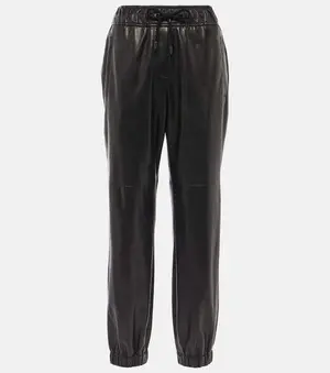 Brunello Cucinelli Black Wash Pants For Women