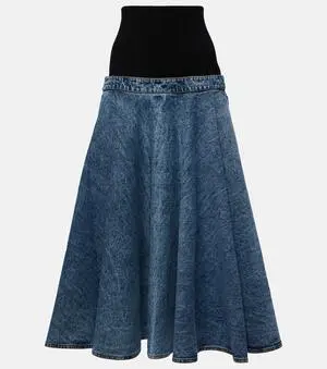 Alaia Distressed Skirts