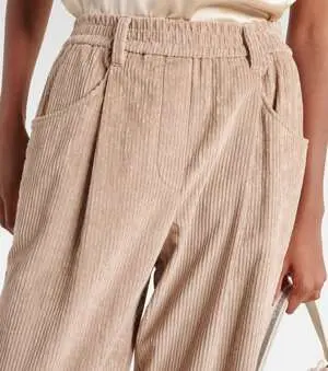 Brunello Cucinelli Pleated Straight-leg Trousers
