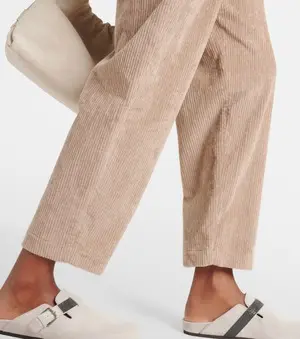 Brunello Cucinelli Pleated Straight-leg Trousers