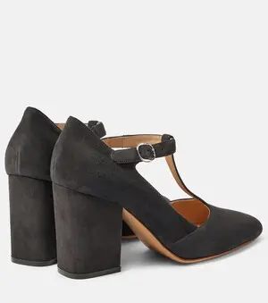 Gabriela Hearst Triana 85 Suede Pumps
