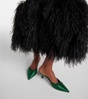 MALONE SOULIERS X Tabitha Simmons Rose 45 Mules