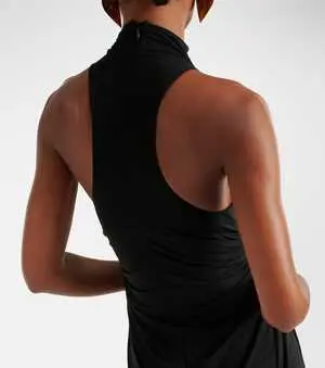 Alaïa Halterneck Draped Gown