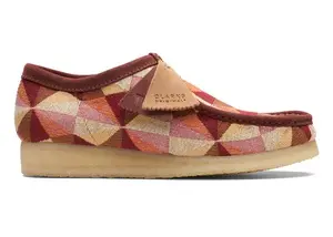 Clarks Originals Wallabee Boot Textile - Yellow/multi