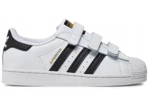 Adidas Superstar Strap Sneakers - Cloud White/core Black