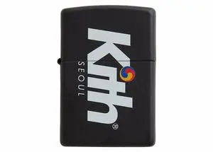 Kith Seoul Zippo Lighter - Black