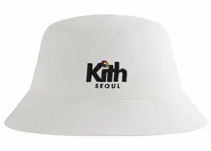 Kith Seoul Dawson Bucket Hat - White