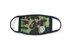 A BATHING APE Abc Camo Mask