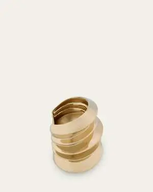 Saint Laurent Stacked Cuff Bracelet