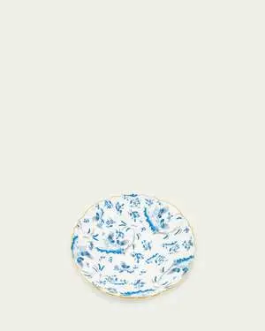 GINORI 1735 Oro Di Doccia Large Round Platter, Turchese