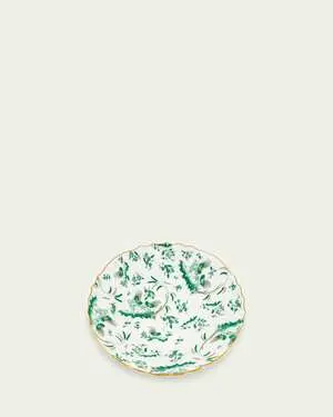 GINORI 1735 Oro Di Doccia Large Round Platter, Giada